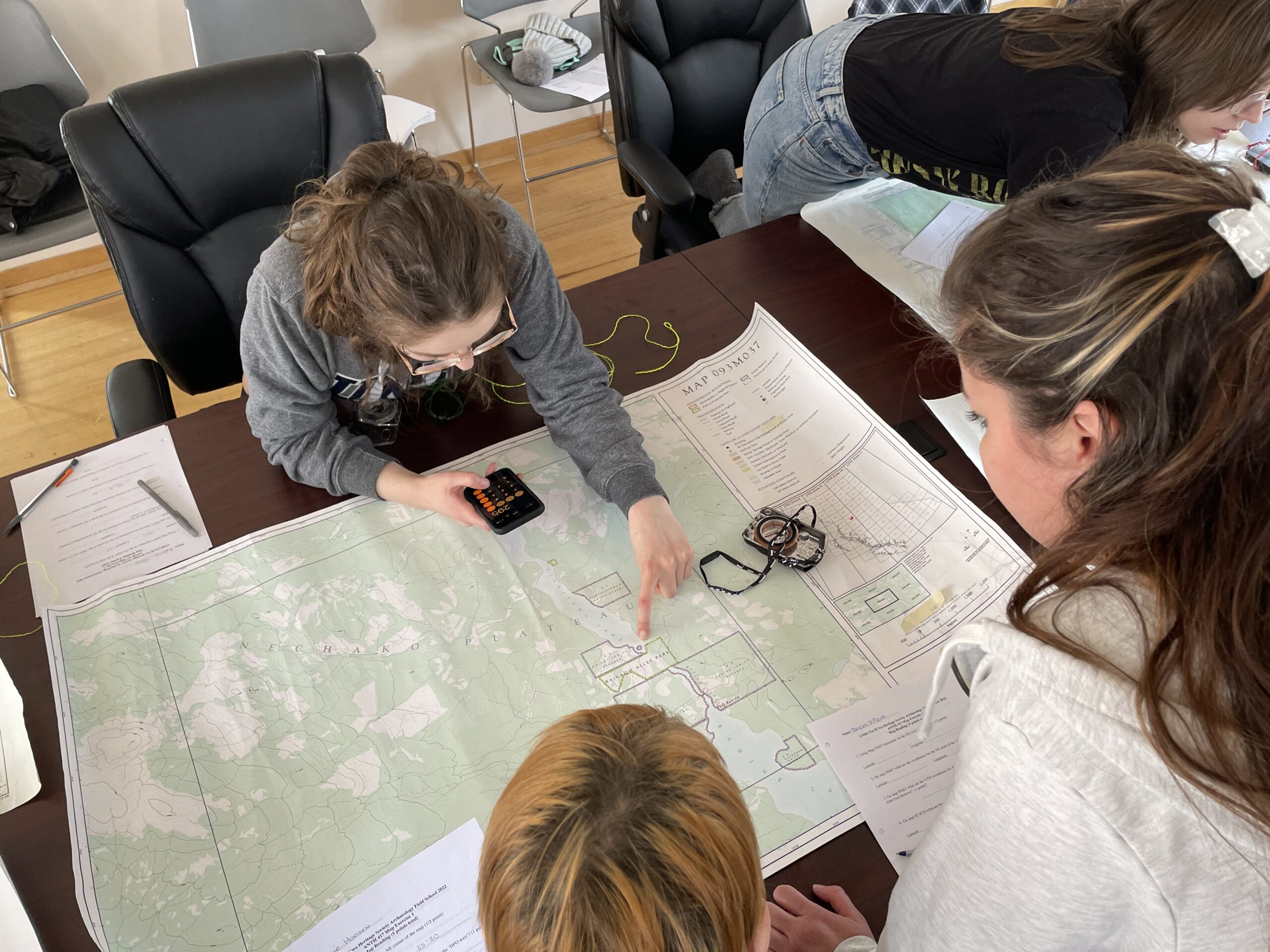 2024 UNBC Archaeology Field School | Tse'k'wa